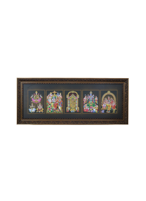 God Photo Frames | Traditional Indian Pooja and Home Temple Frames ...